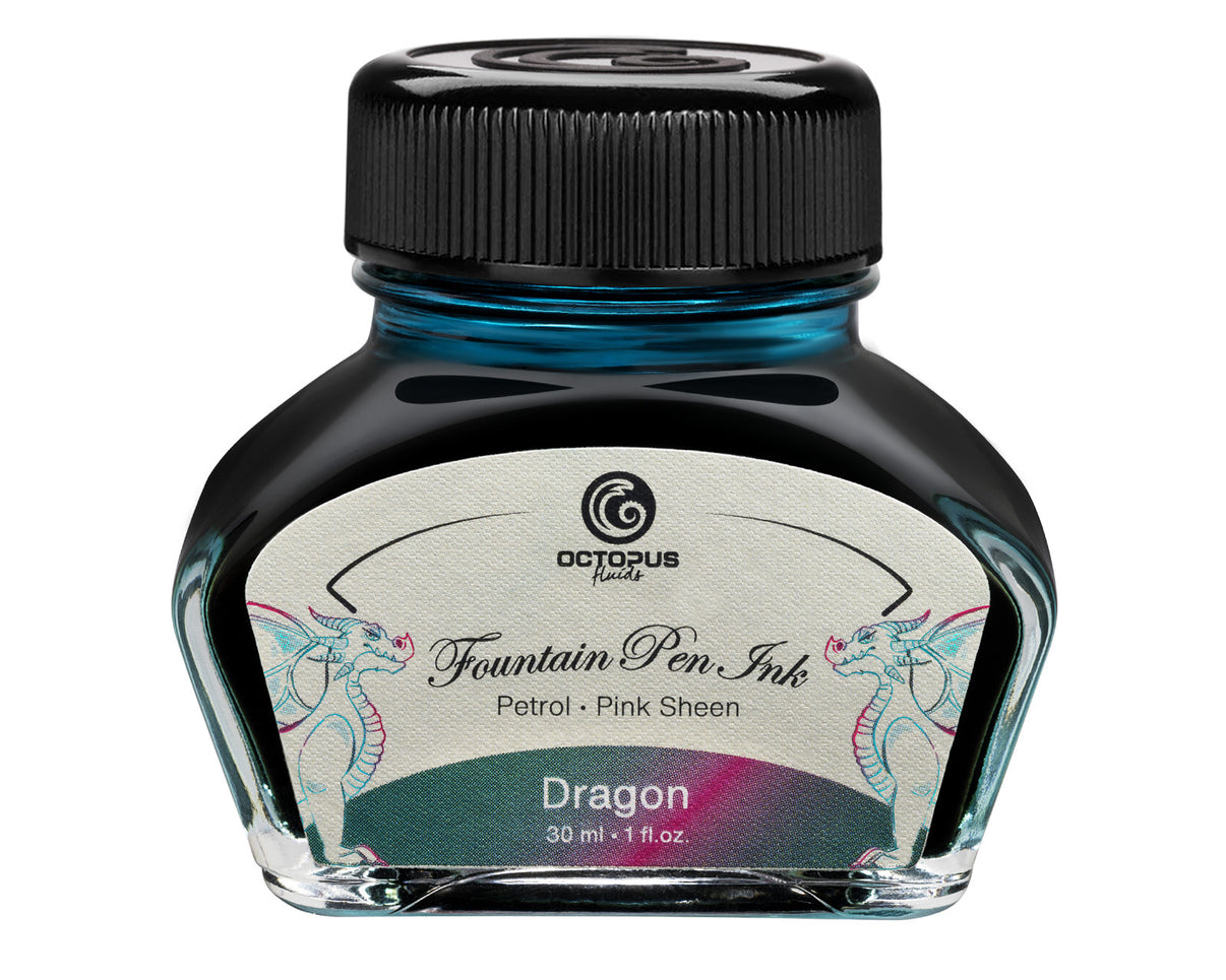 Octopus Fluids Sheen Fountain Pen Ink - Dragon – Toronto Pen Shoppe