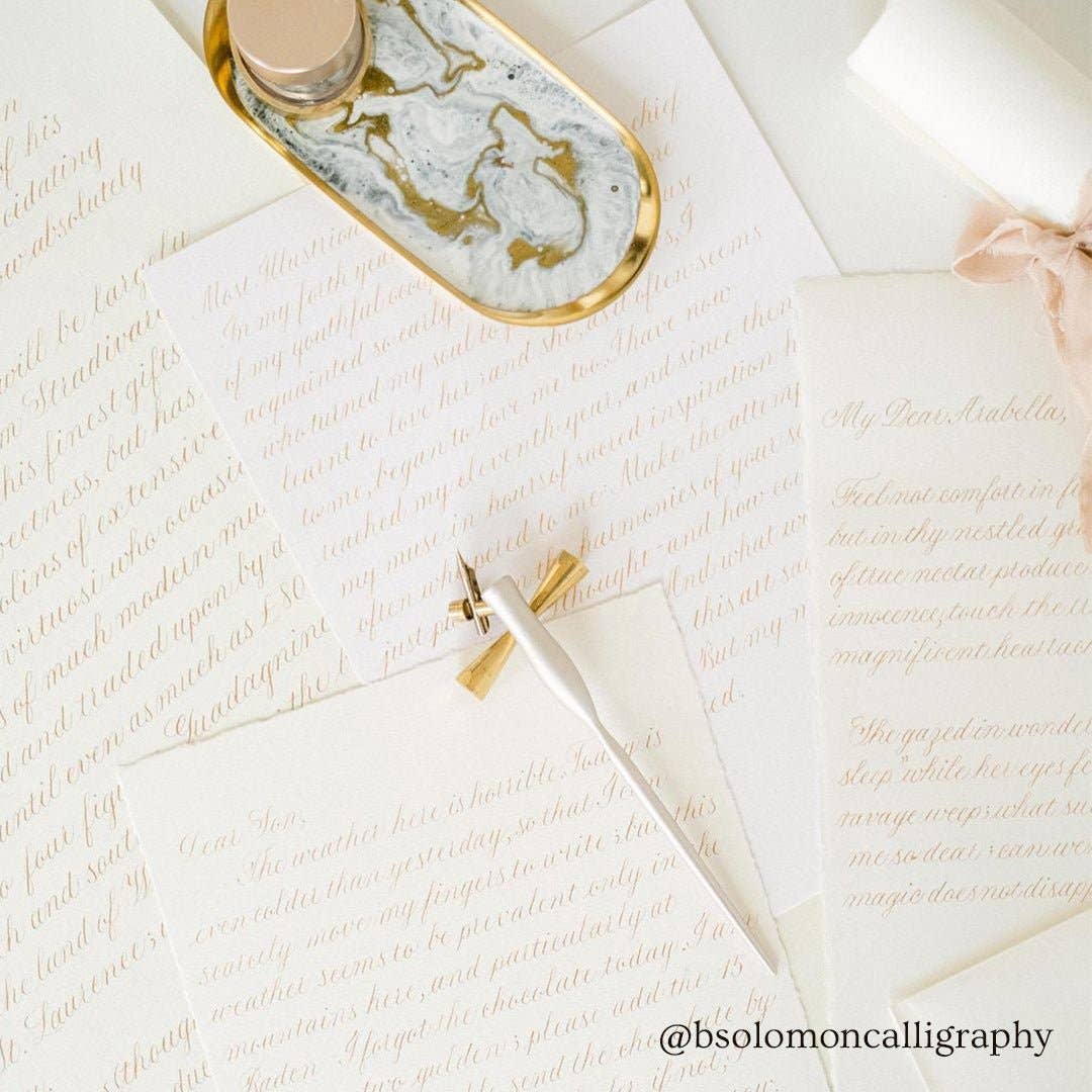 Flourish - A Truly Versatile Calligraphy Pen: Straight / Iris – Toronto ...